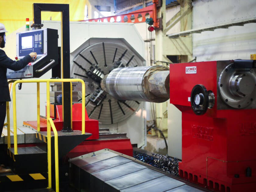 CNC Machines Building Division CNC Roll Turning Lathe | Turn Master ...
